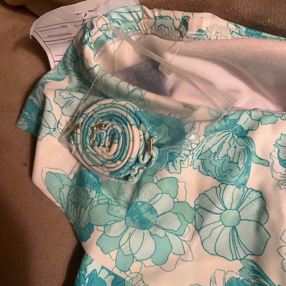 Shade & Shore | Swim | Brand New Shade And Shore Floral Print Ruffle ...